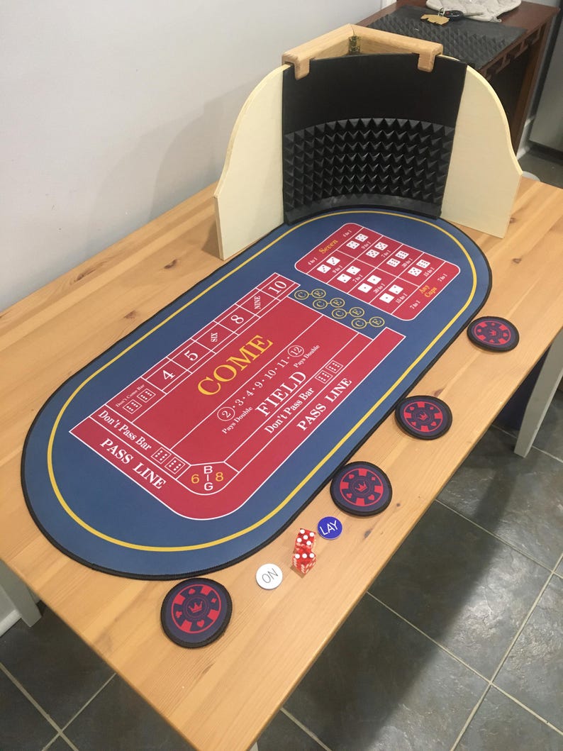 Craps Table mini Model - Etsy
