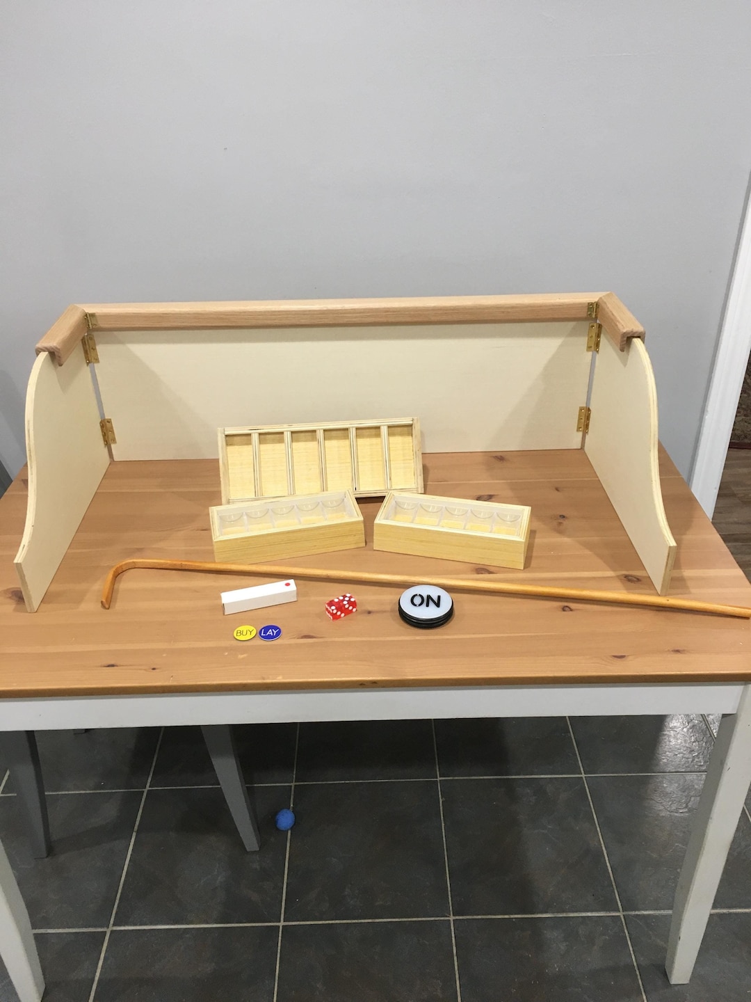 FULL Craps Table Kit (includes TWO WALLS) - Preferred by Dealers ...