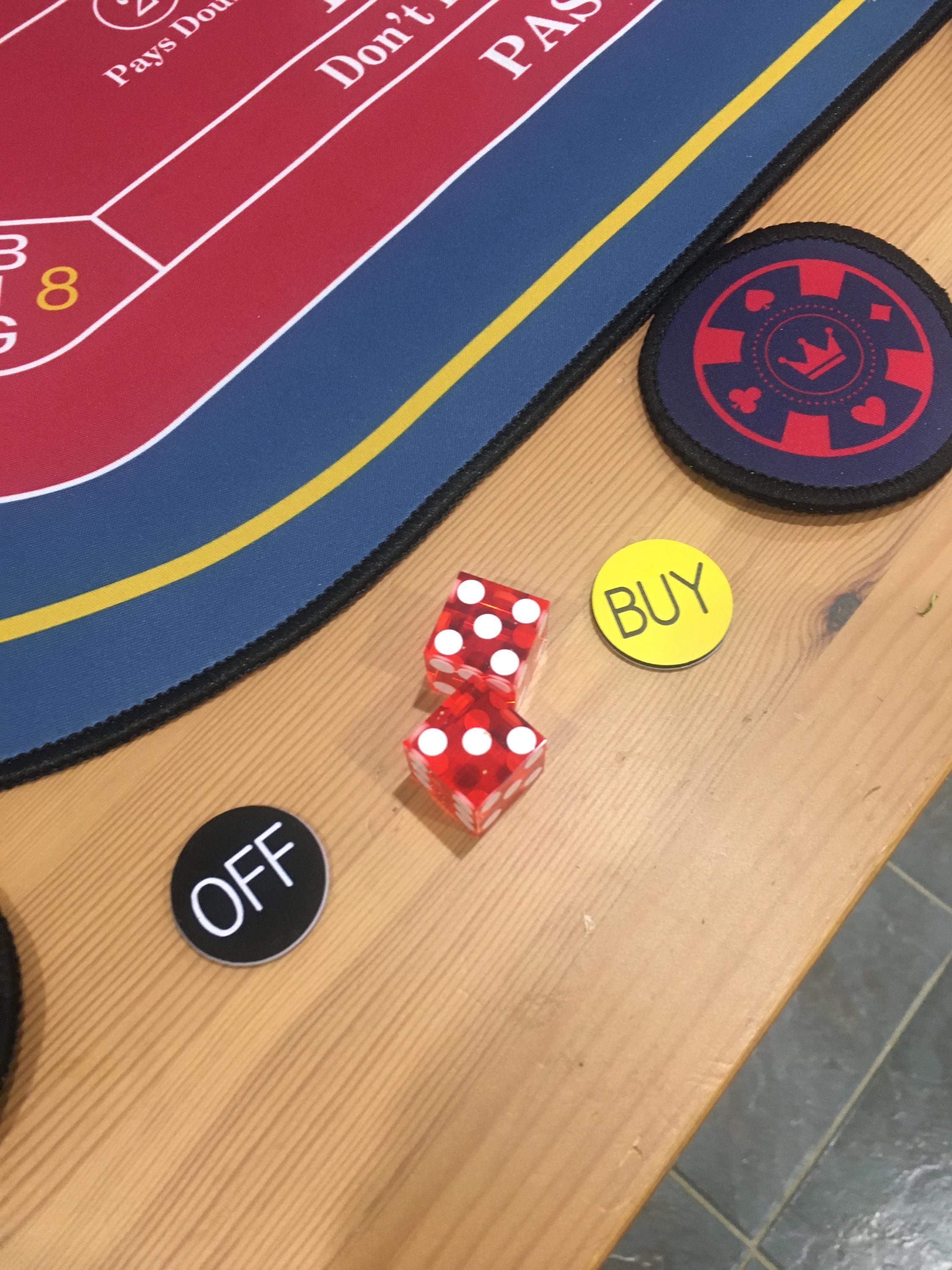 Craps Table (mini Model) - Etsy