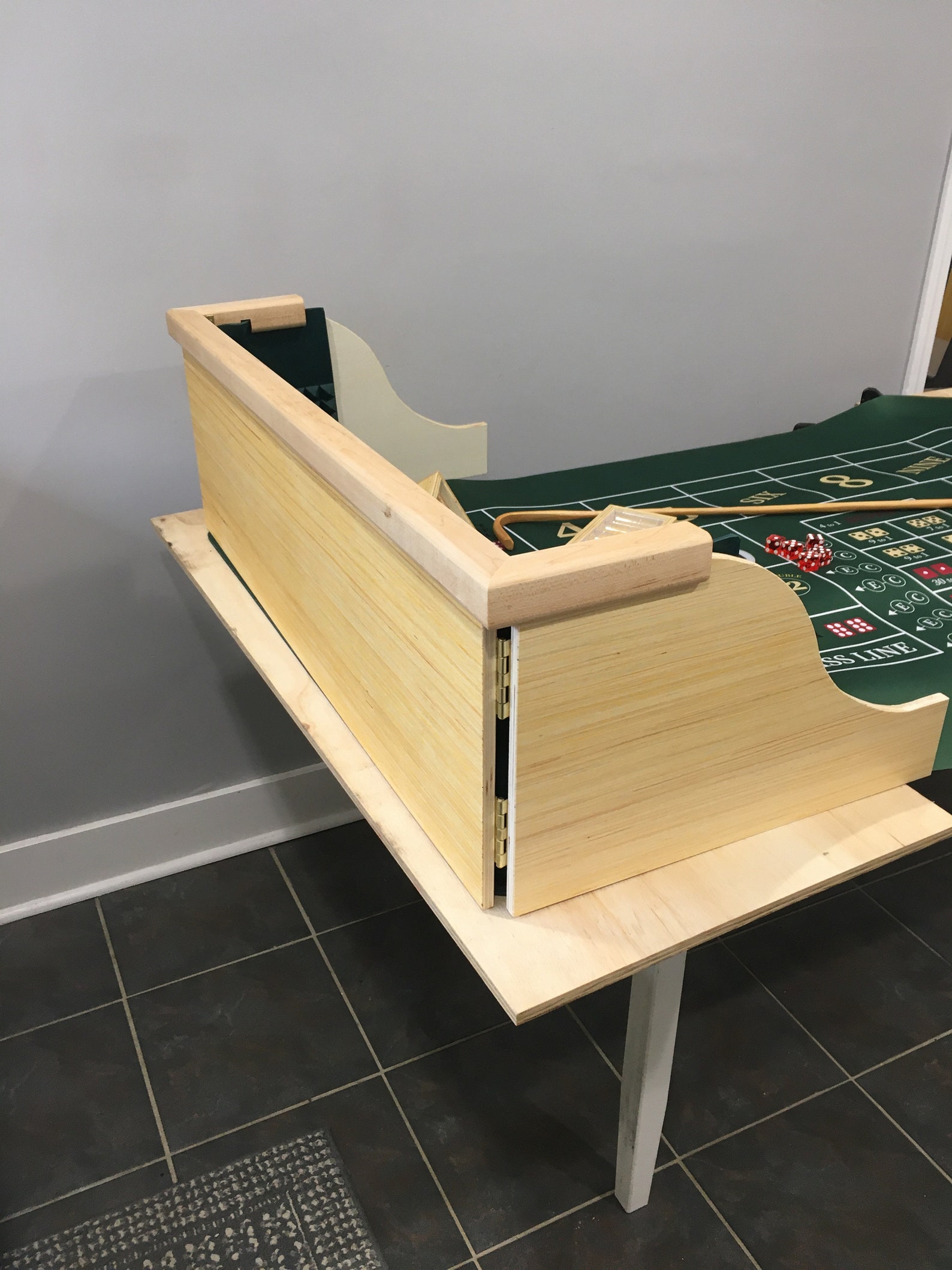 Craps Table (affordable/portable) Includes Literally Everything but ...