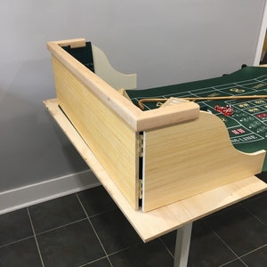 Craps Table (affordable/portable) Includes Literally Everything but ...