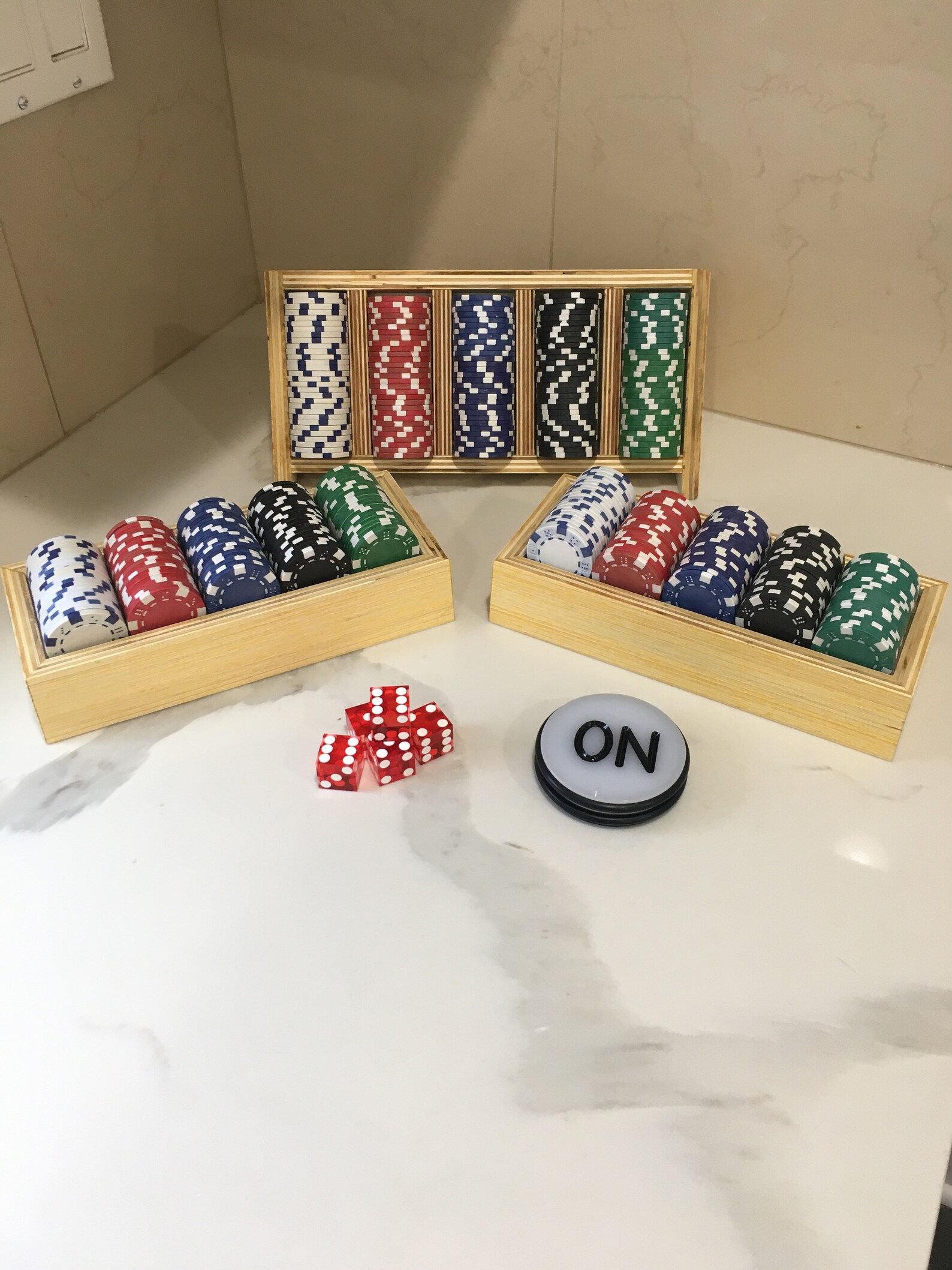 Craps Table (affordable/portable) Includes Literally Everything but ...
