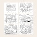 Car Coloring Pages Transportation Printable Coloring Pages for Kids ...