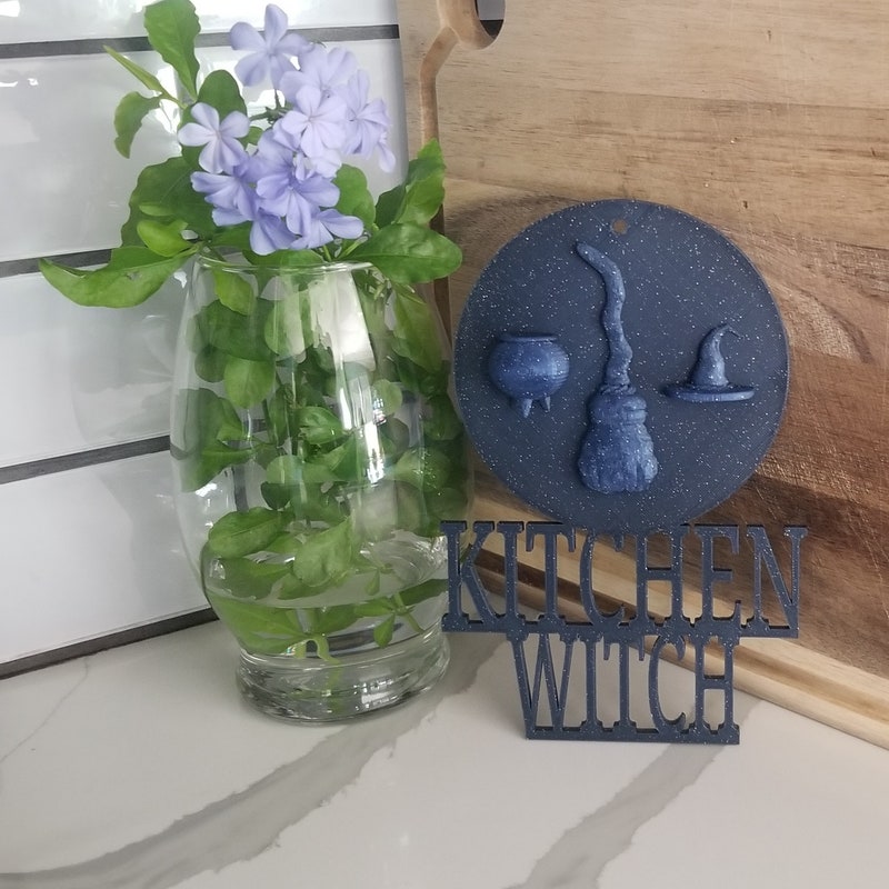Kitchen Witch Sign - Etsy