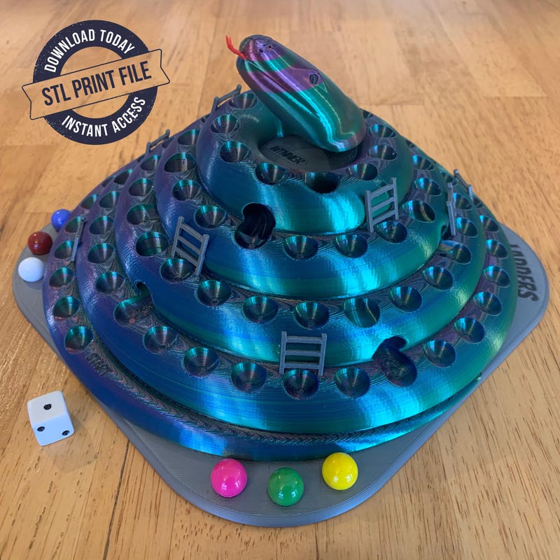 Book games 3d print - Etsy.de