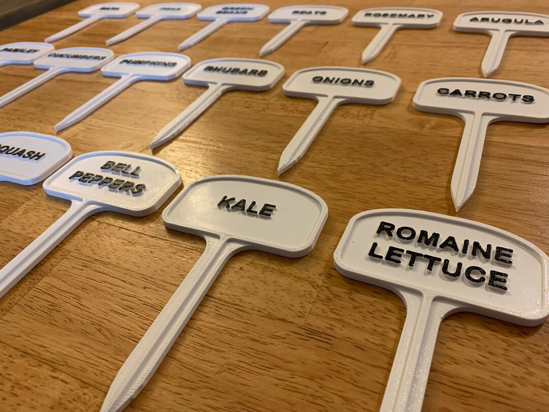 Garden and Plant Label - Over 65 Different Labels for 3D Printing! - Etsy