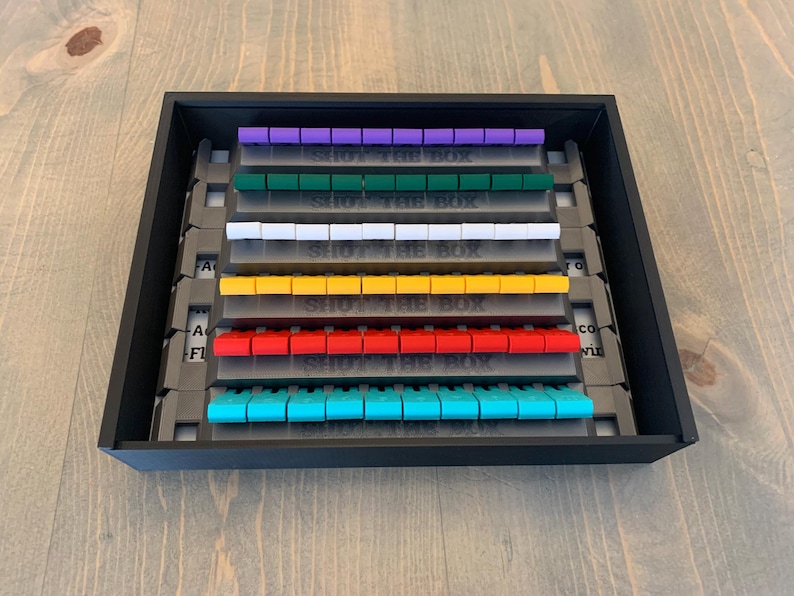 Shut the Box – 3D Printable Modular Dice Board Game, Canoga, Trick ...