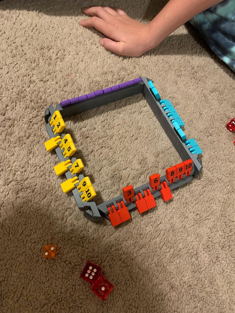 Shut the Box – 3D Printable Modular Dice Board Game, Canoga, Trick ...