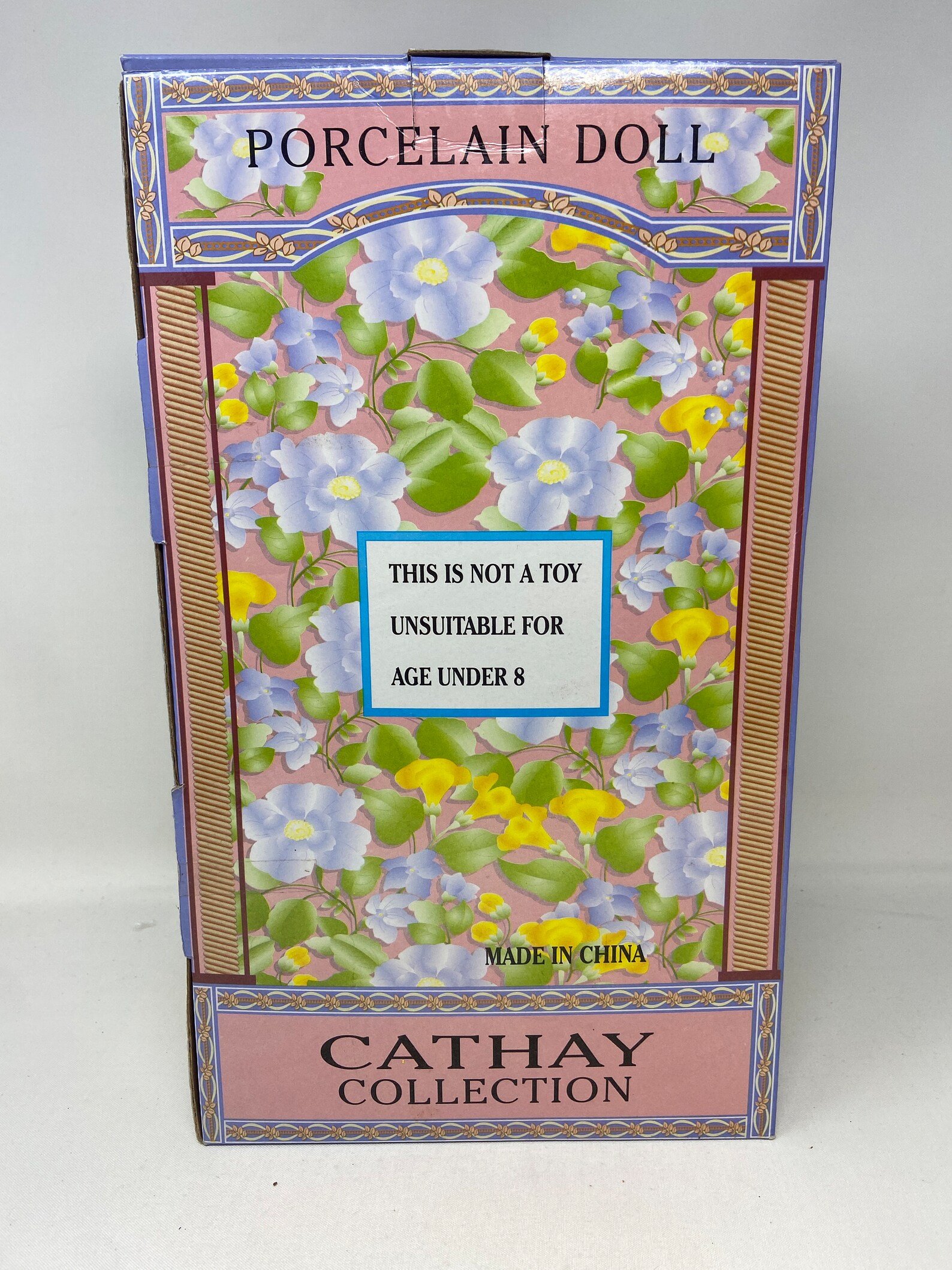 Cathay Collection Blue Dress Porcelain Doll New Open Box - Etsy