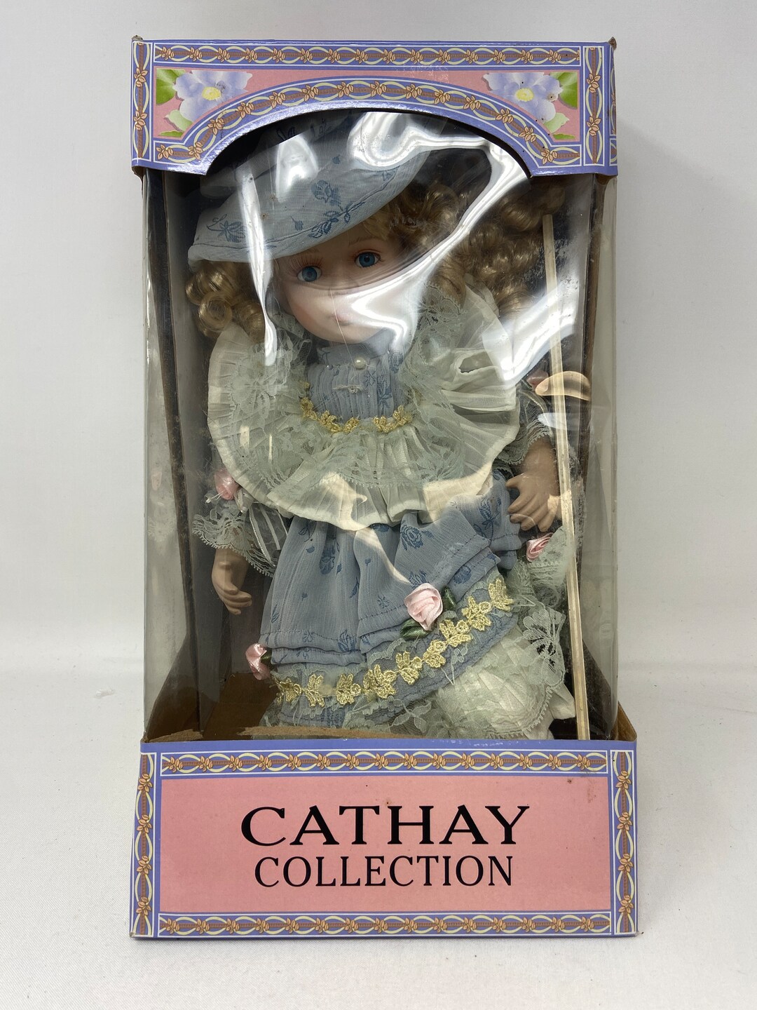 Cathay Collection Blue Dress Porcelain Doll New Open Box - Etsy