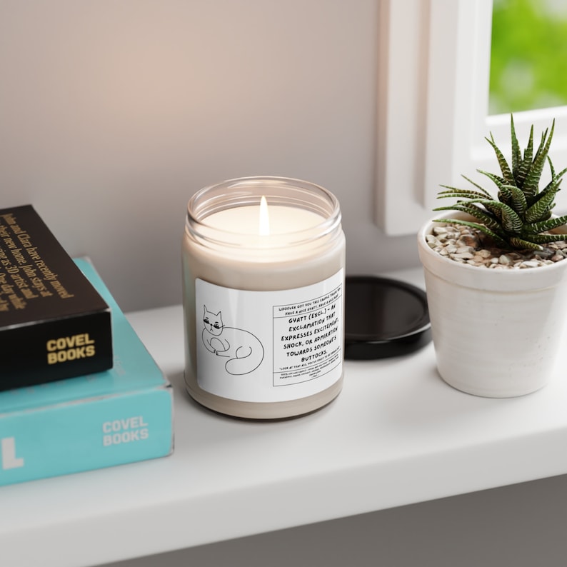 Gyatt Candle, Great Gift for Millennials and Gen Z, Friends, Family ...