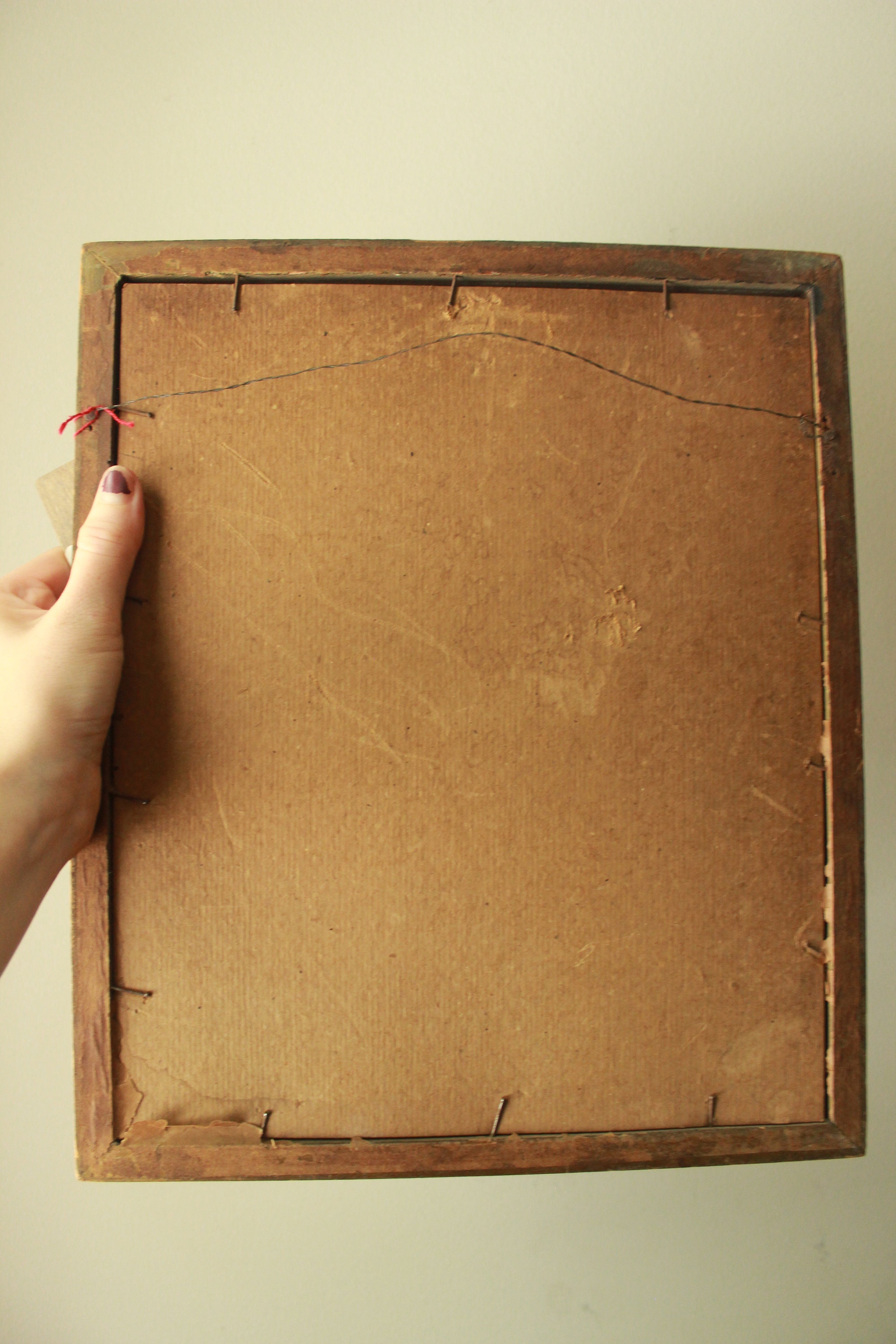 Antique Lithograph Print of Saint Theresa Framed John Drescher Co Print ...