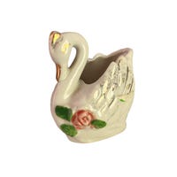 Ceramic Swan - Etsy