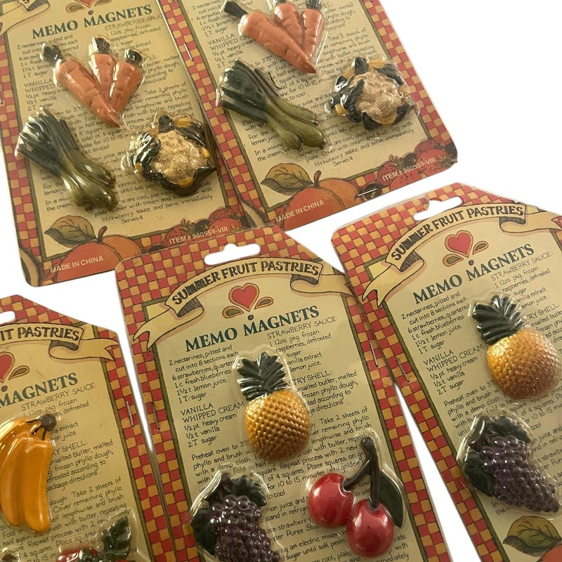 Fridge Magnets 1990s - Etsy