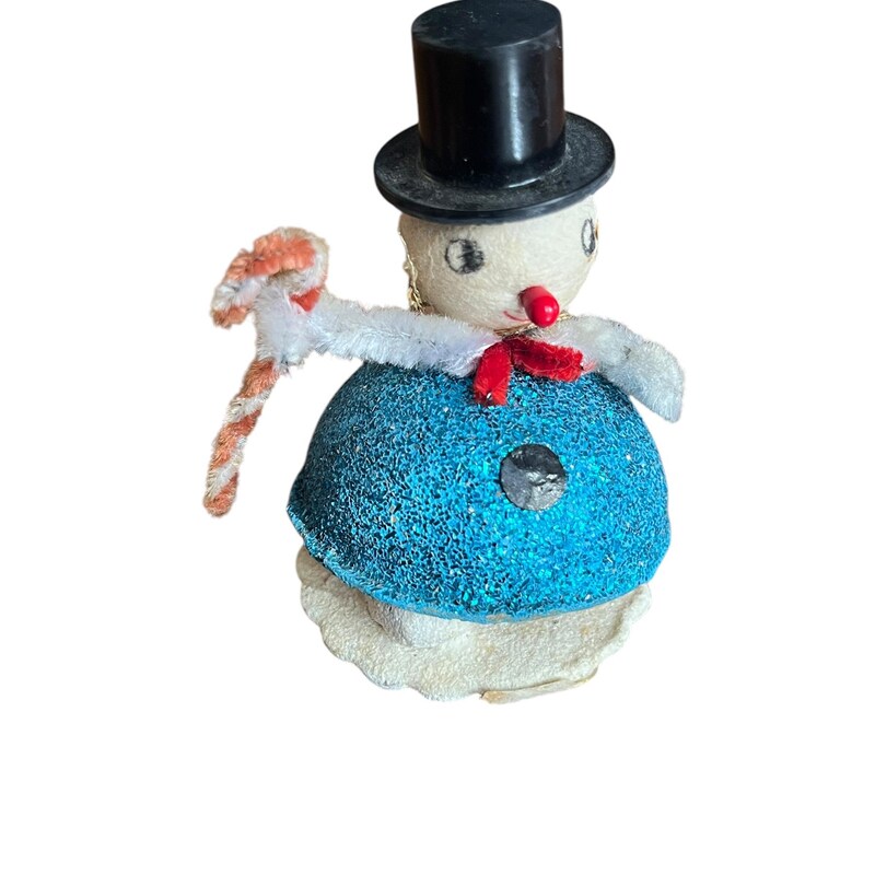 Spun Cotton Snowman - Etsy