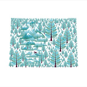 Colorado State Tree Print 11x14 - Etsy