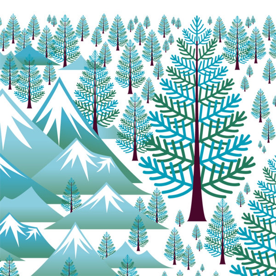 Colorado State Tree Print 11x14 - Etsy