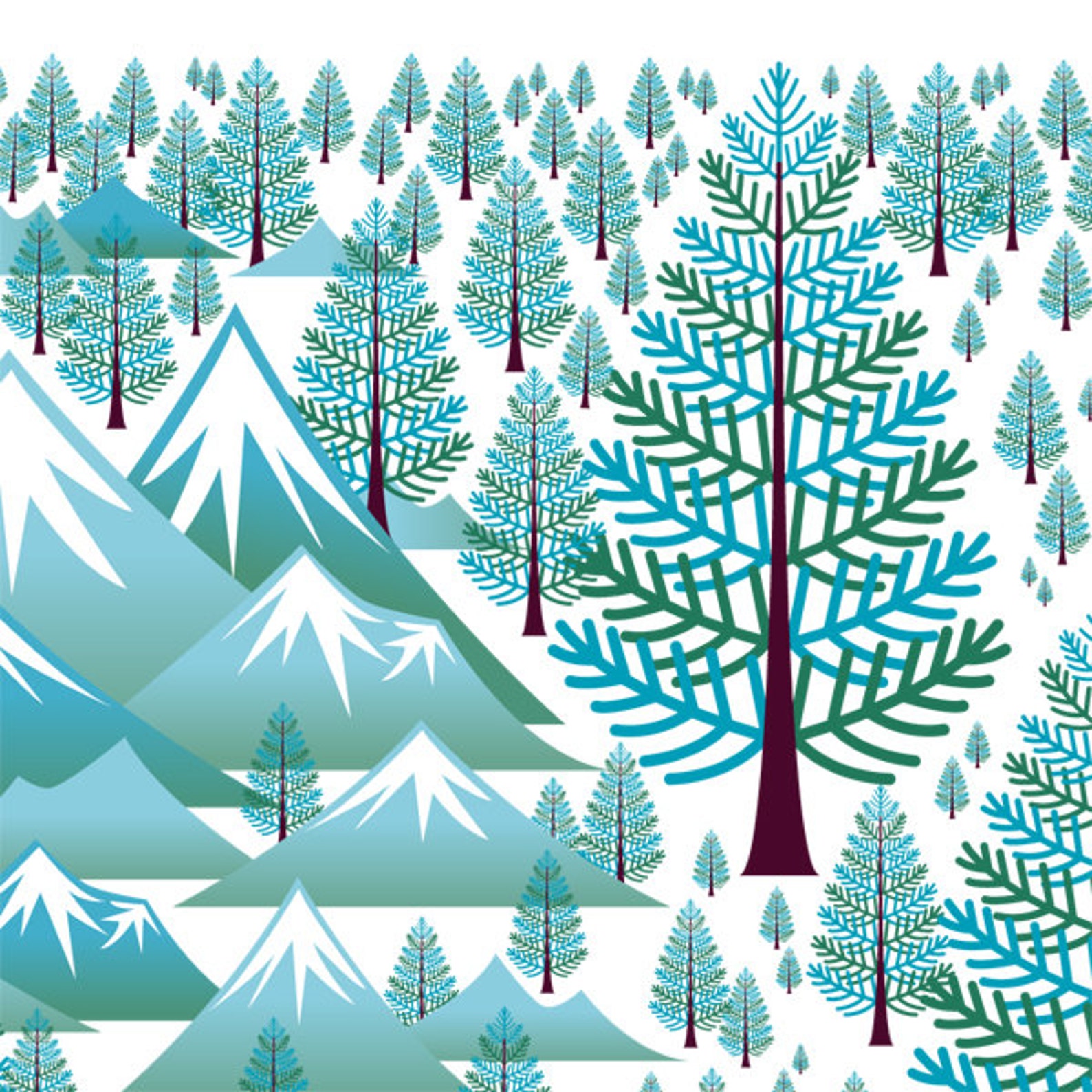 Colorado State Tree Print 11x14 - Etsy