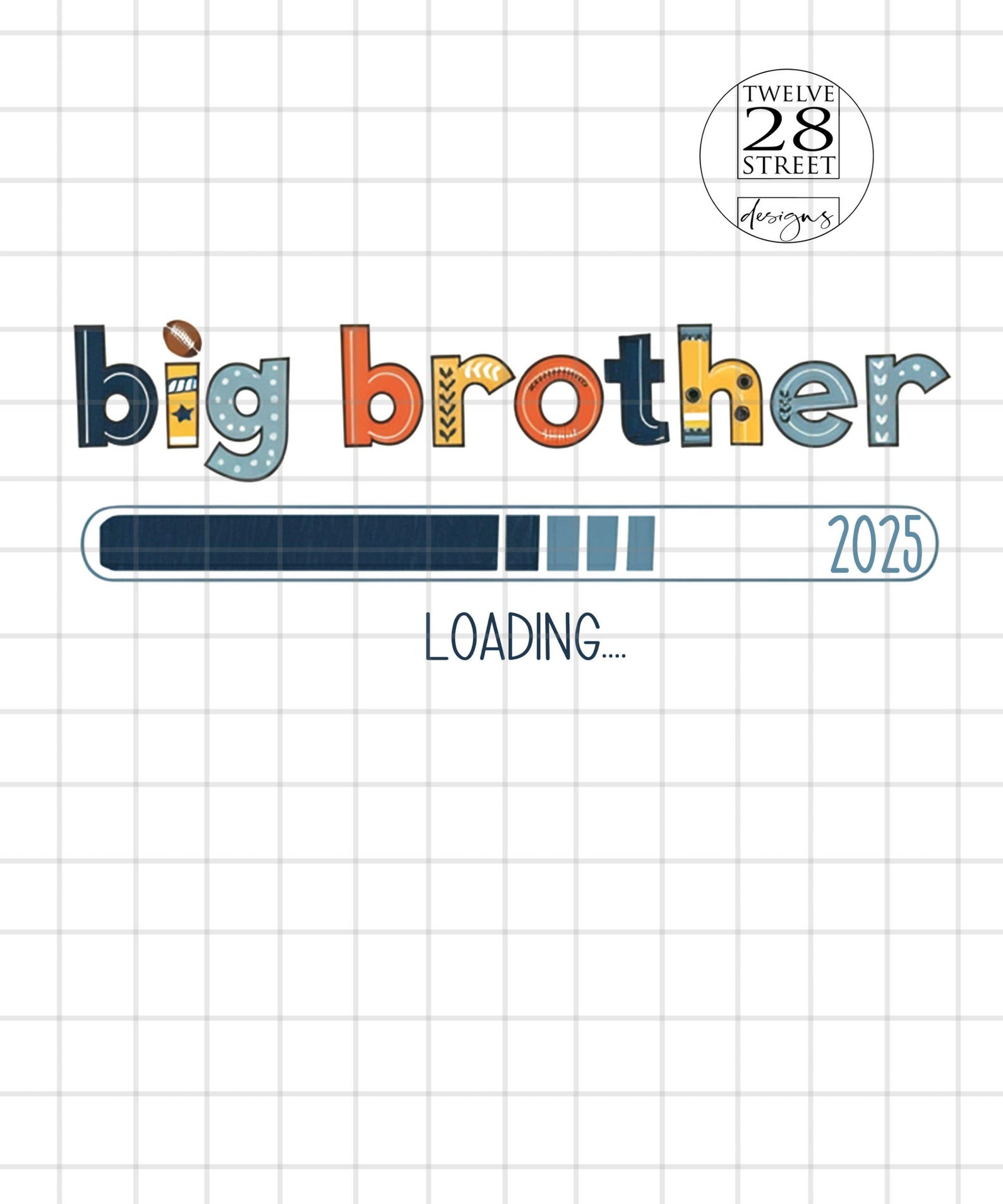 Kids Big Brother Loading 2025 PNG, Promoted to Big Brother 2025 Shirt ...