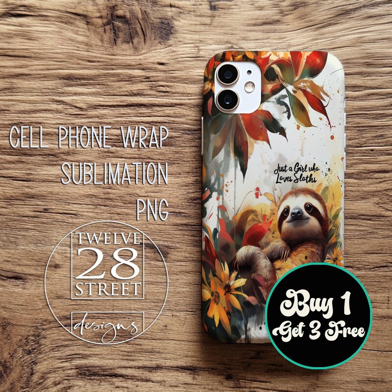 Sloth Phone Cases - Etsy
