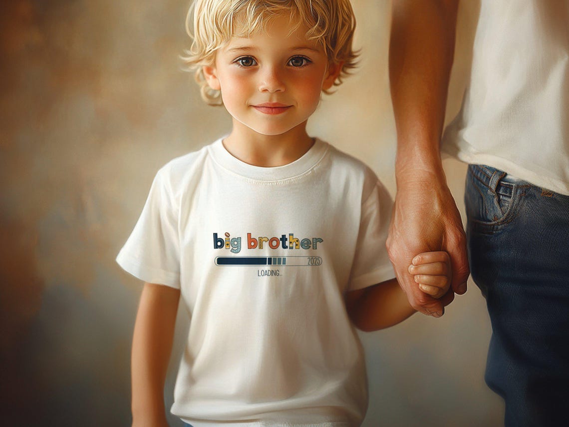 Kids Big Brother Loading 2025 PNG, Promoted to Big Brother 2025 Shirt ...