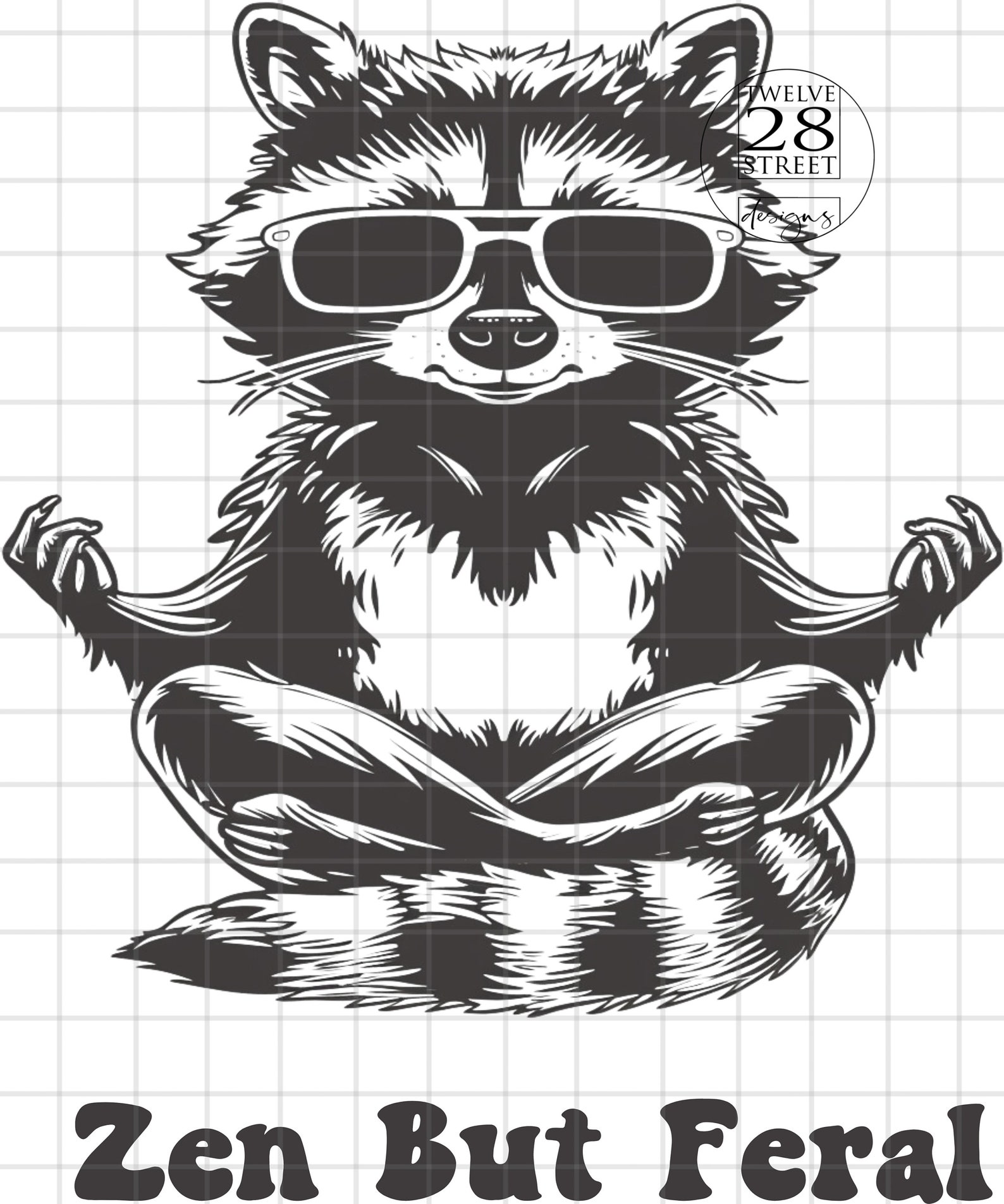 Feral Raccoon PNG Bundle, Sublimation Bundle, Png Funny Racoon, Cute ...
