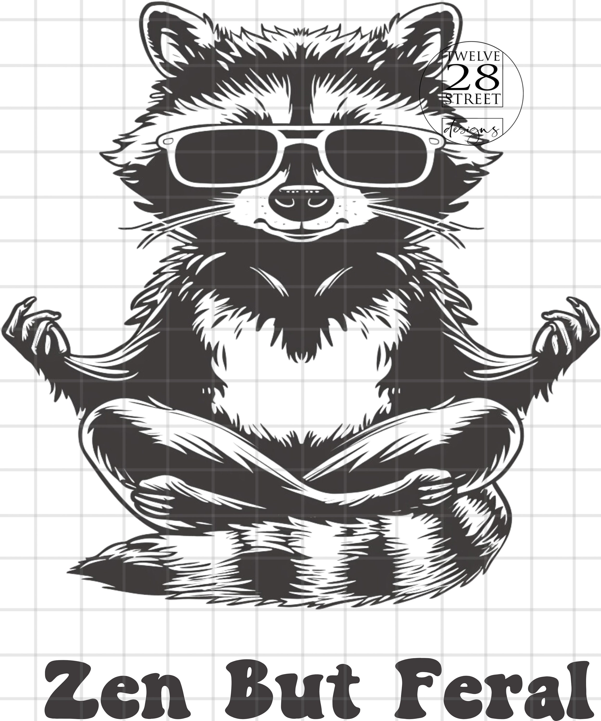 Feral Raccoon PNG Bundle, Sublimation Bundle, Png Funny Racoon, Cute ...
