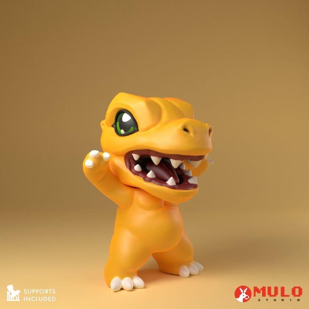 Chibi Agumon - Etsy