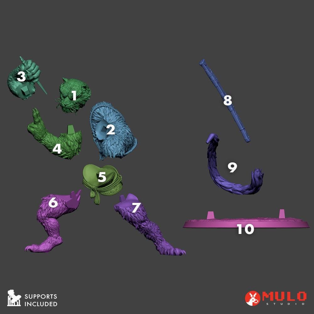 Black Myth : Wukong - Tiger Vanguard - Etsy