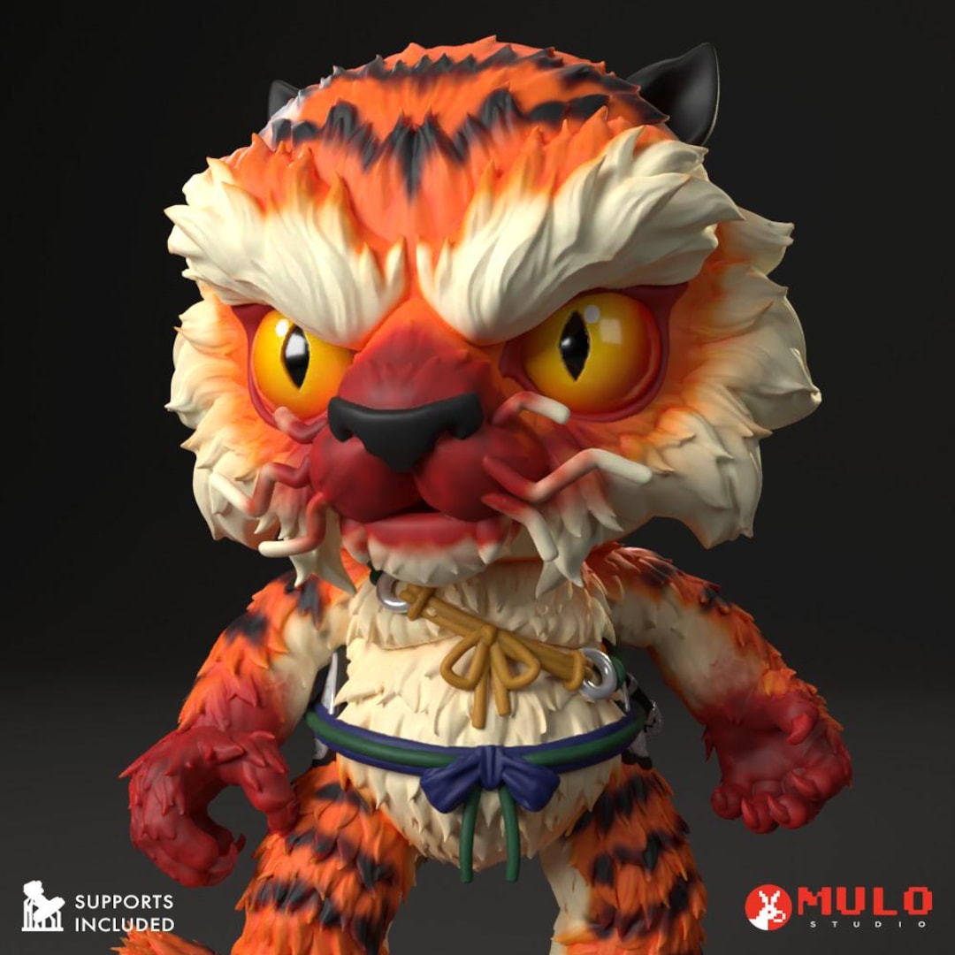 Chibi Tiger Vanguard - Etsy