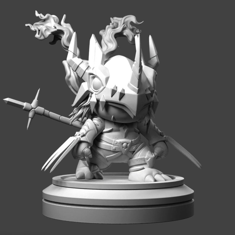 Chibi Bond of Bravery Agumon - Etsy