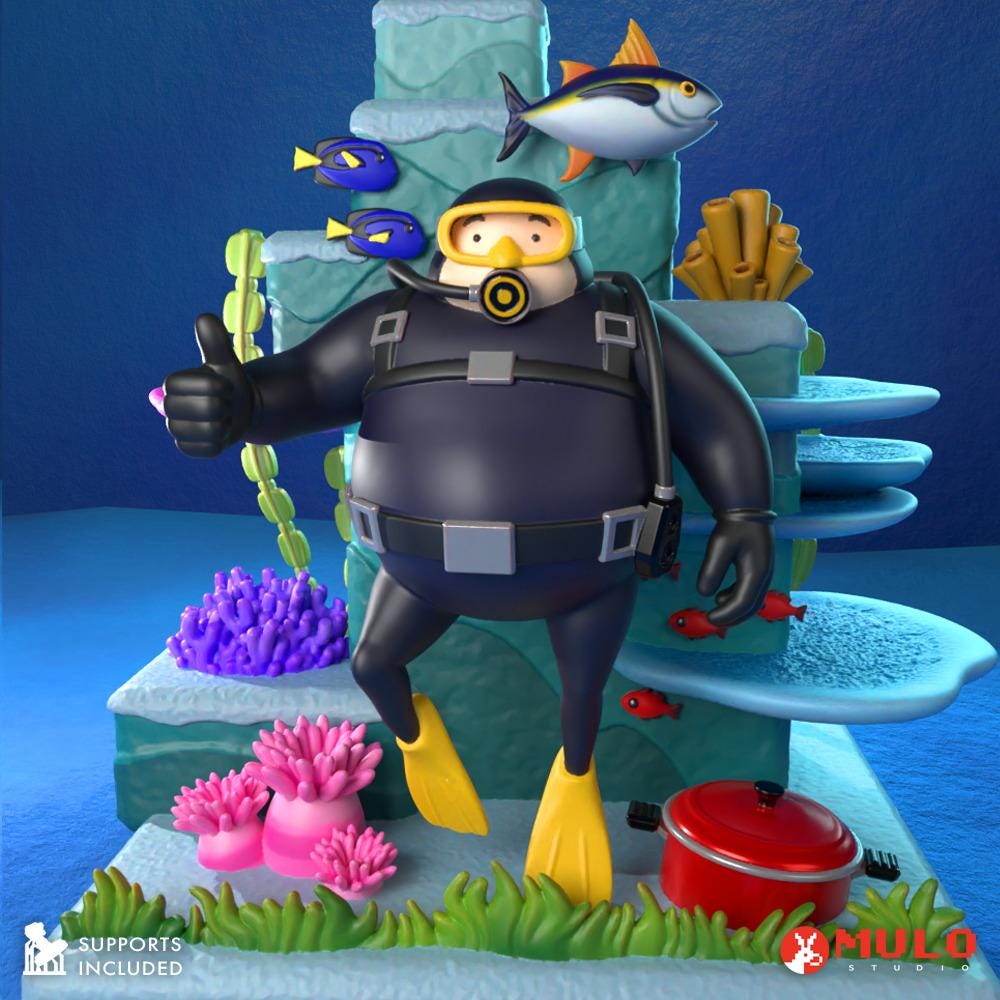 Dave the Diver - Etsy