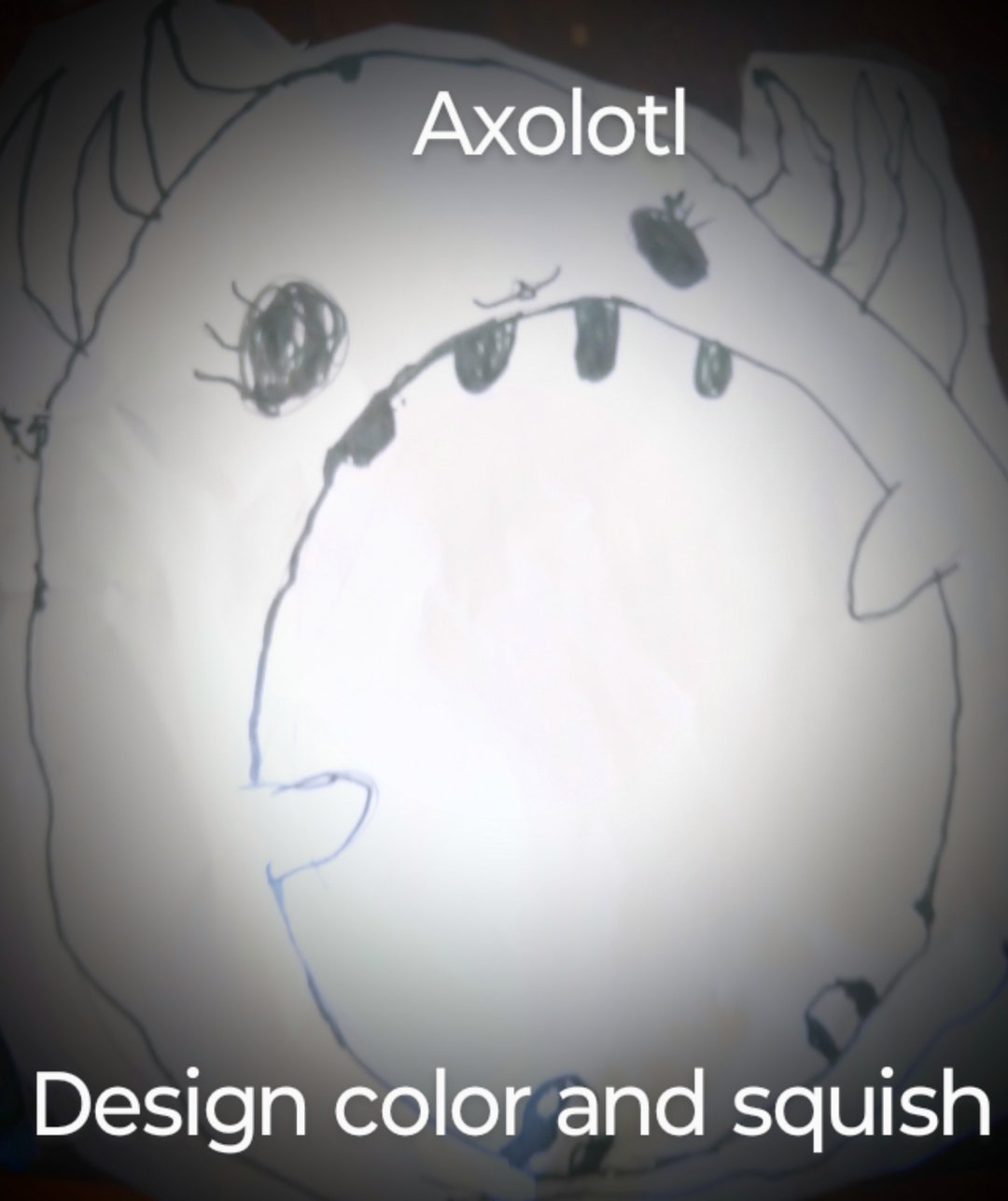 Axolotl Squishy Color and Design - Etsy