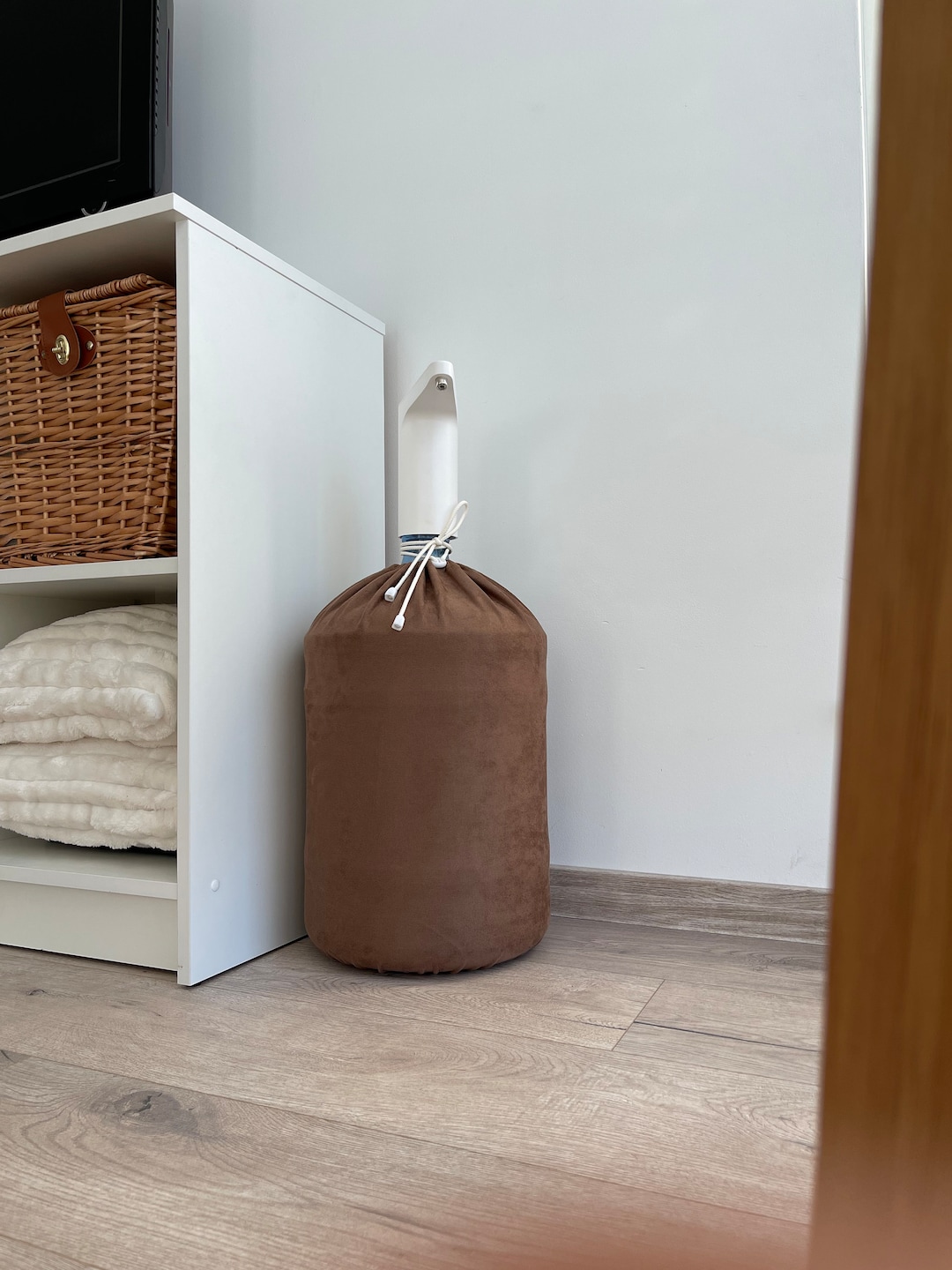Brown Water Bottle Cover. 5 Gallon Top Spout Cover. Water Cooler Cover ...