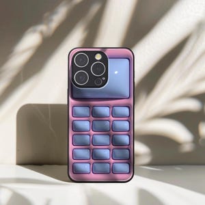 3D Art Calculator Phone Cases for iPhone 15 14 13 12 11 Pro Max X XR 8 ...