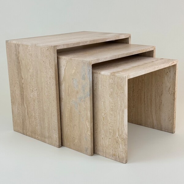 Travertine Coffee Table - Etsy