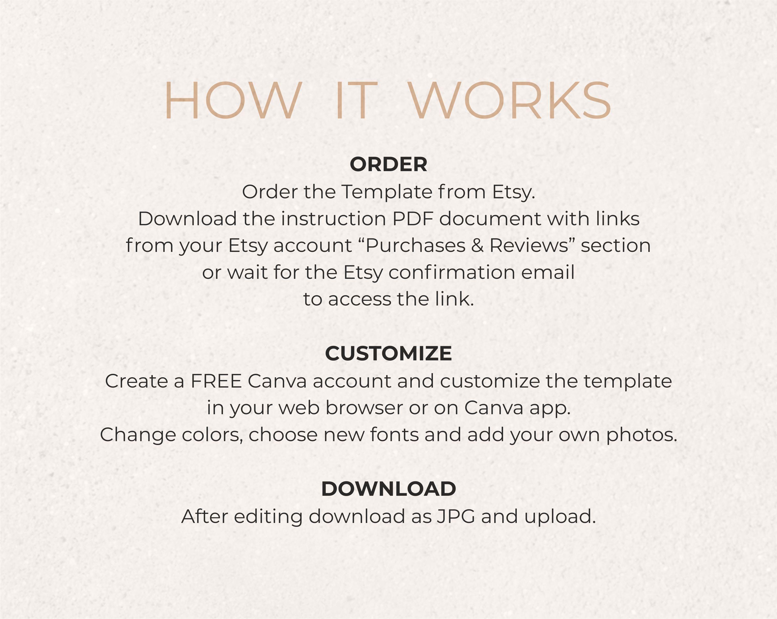 Canva Instagram Template, Social Media Template Canva, Instagram Post Template, Etsy Instagram ...