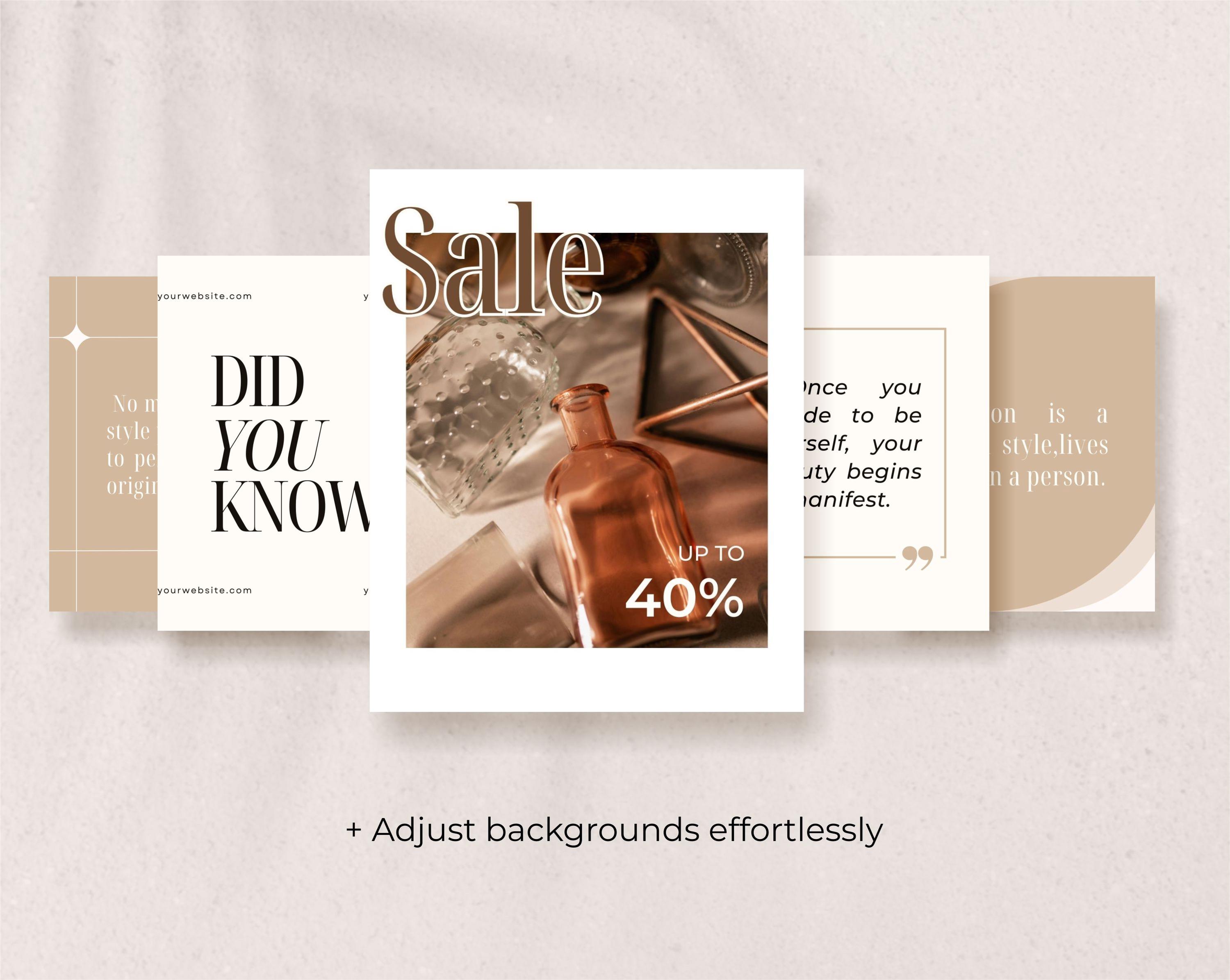 Canva Instagram Template, Social Media Template Canva, Instagram Post Template, Etsy Instagram ...