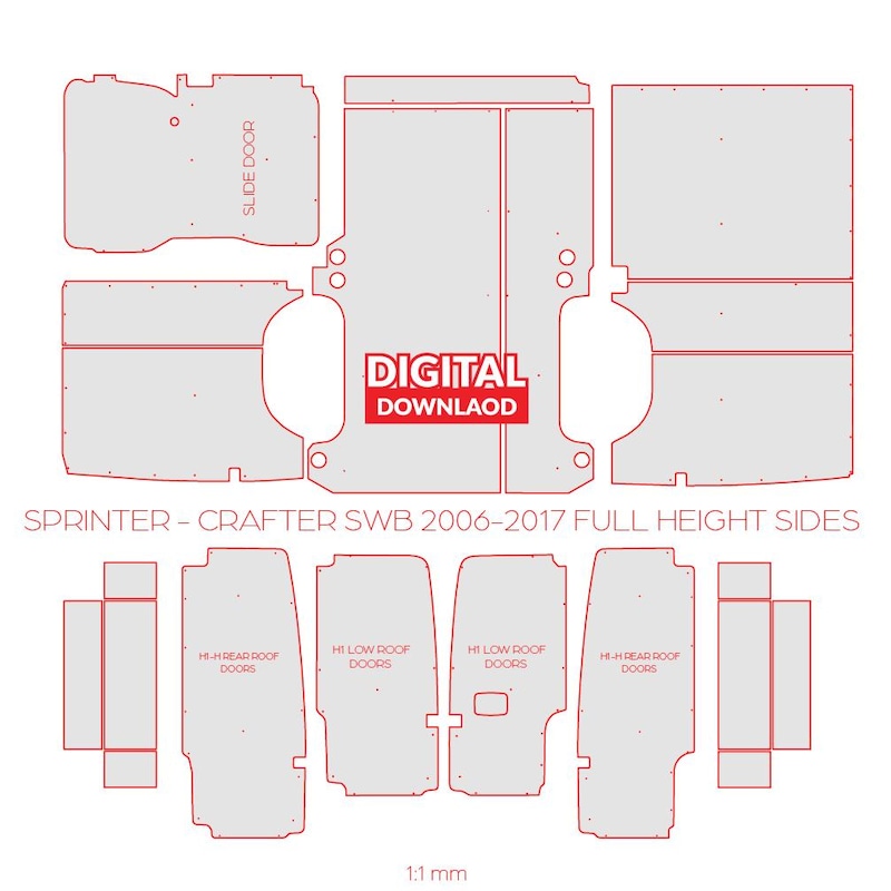 Cnc Sprinter Van File - Etsy