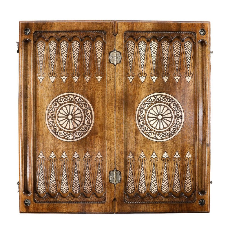 Armenian Backgammon Set - Artsakh / HANDMADE - Etsy