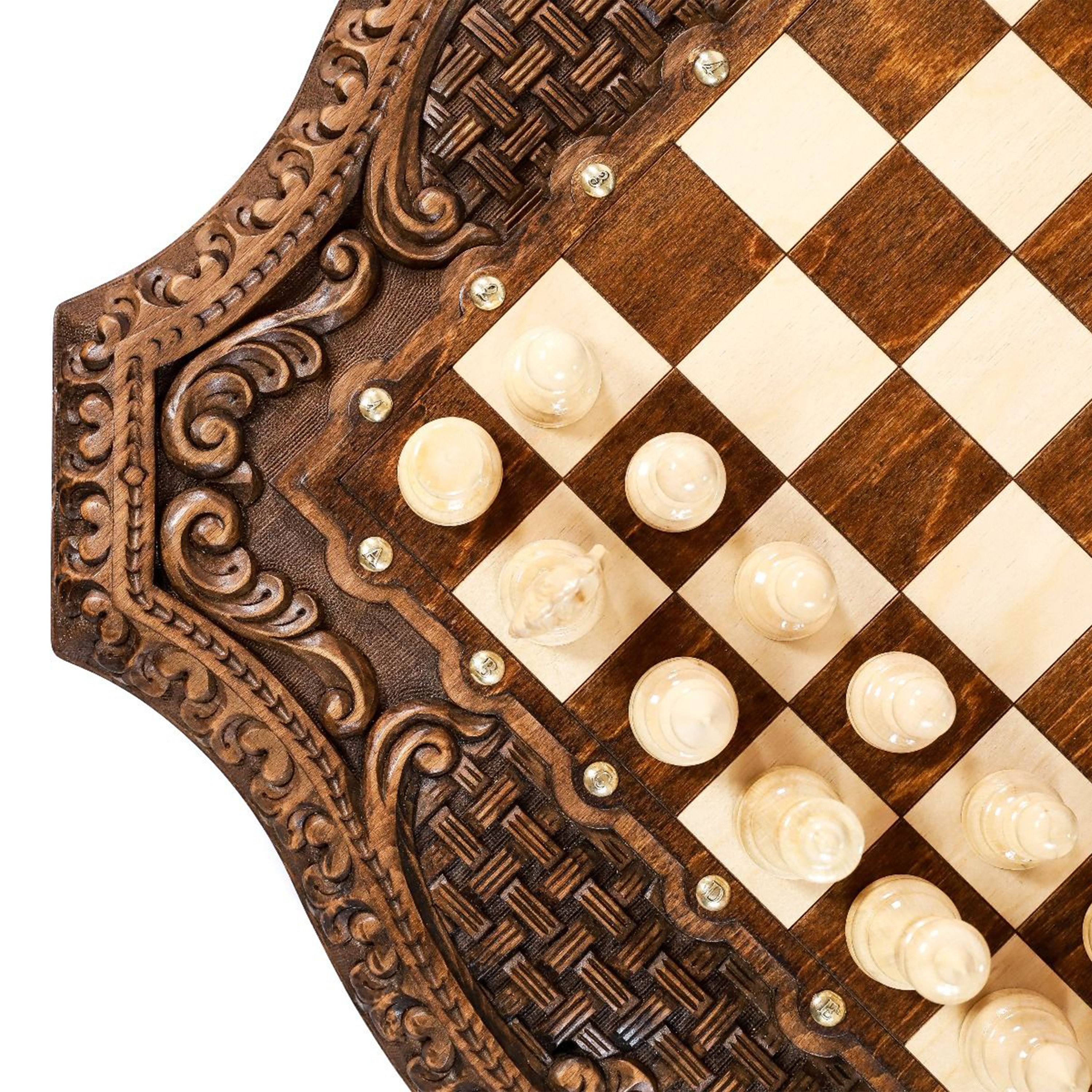 Luxurious Wooden Chess Table, Handmade Chess Table - Etsy