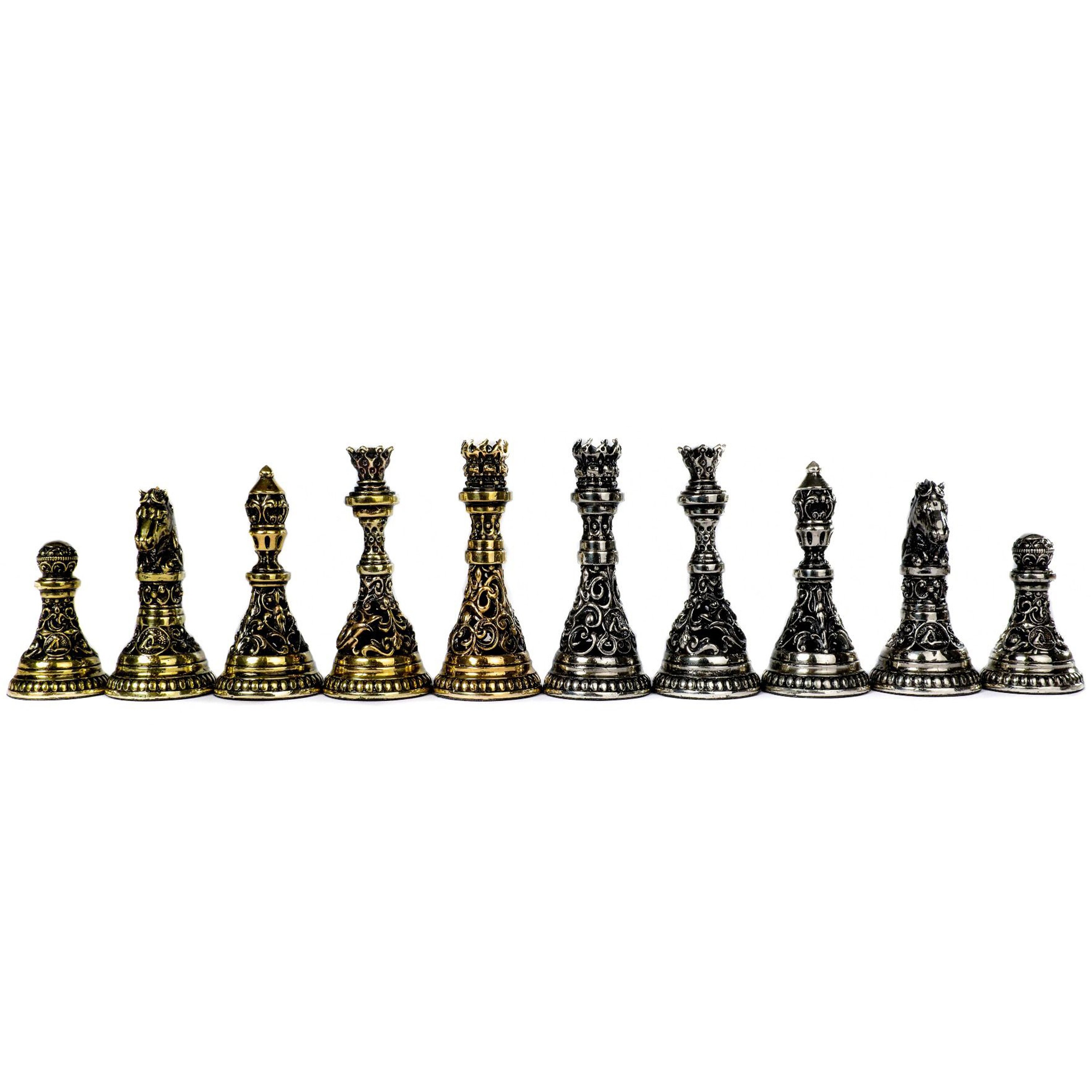 Bronze Chess Figures, Luxury Chess Pieces - Etsy