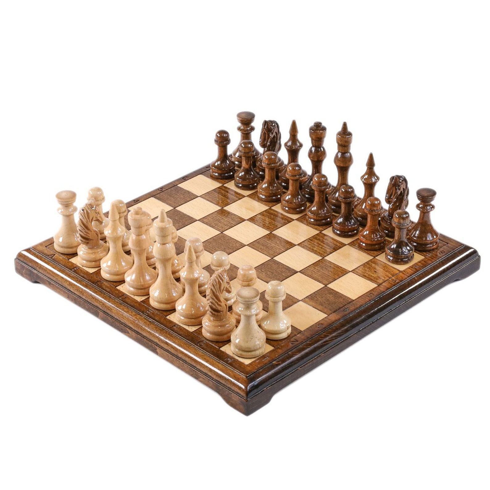 Square Chess Board, Wooden Chess Set / Personalized Gift / HANDMADE - Etsy
