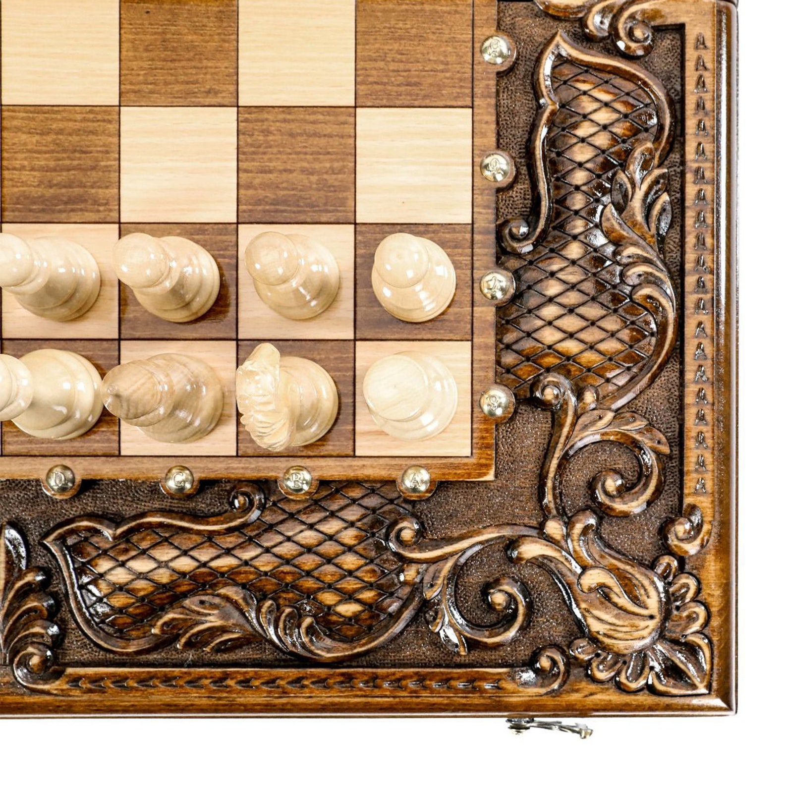 Handcrafted Wooden Chess-backgammon Set, Personalized Gift - Etsy