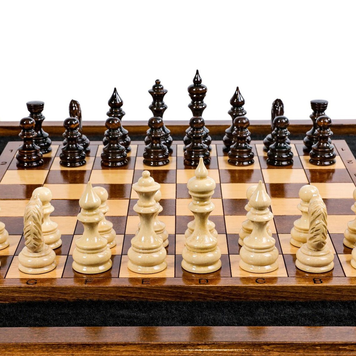 Large Eternity Chess Set / Wooden Chess Set / HANDMADE / PERSONALIZED ...