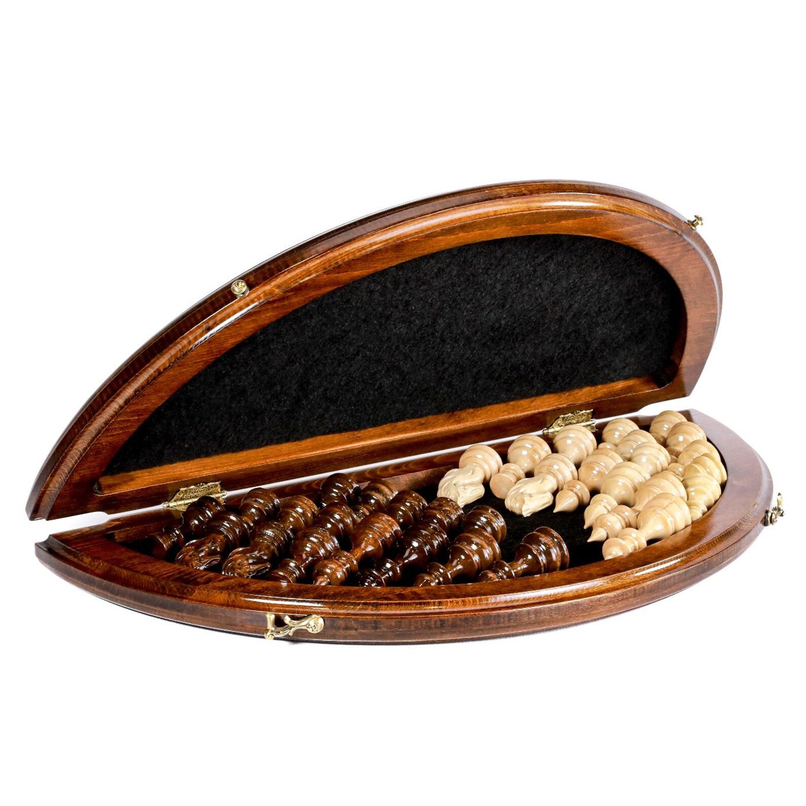 Handmade Wooden Circle Chess Set, Personalized Birthday Gift - Etsy