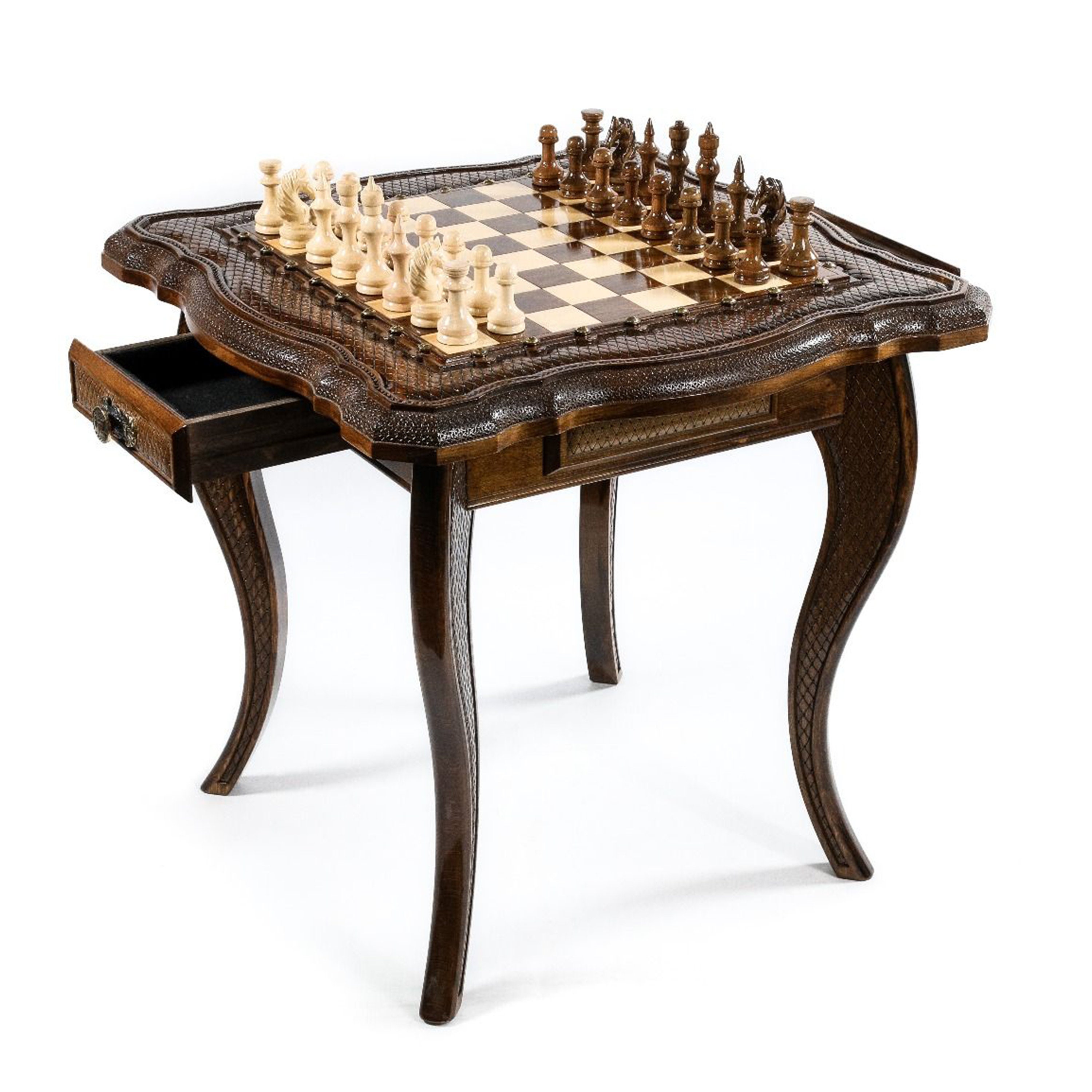 Classic Wooden Chess Table / Timeless Handmade Chess Table - Etsy