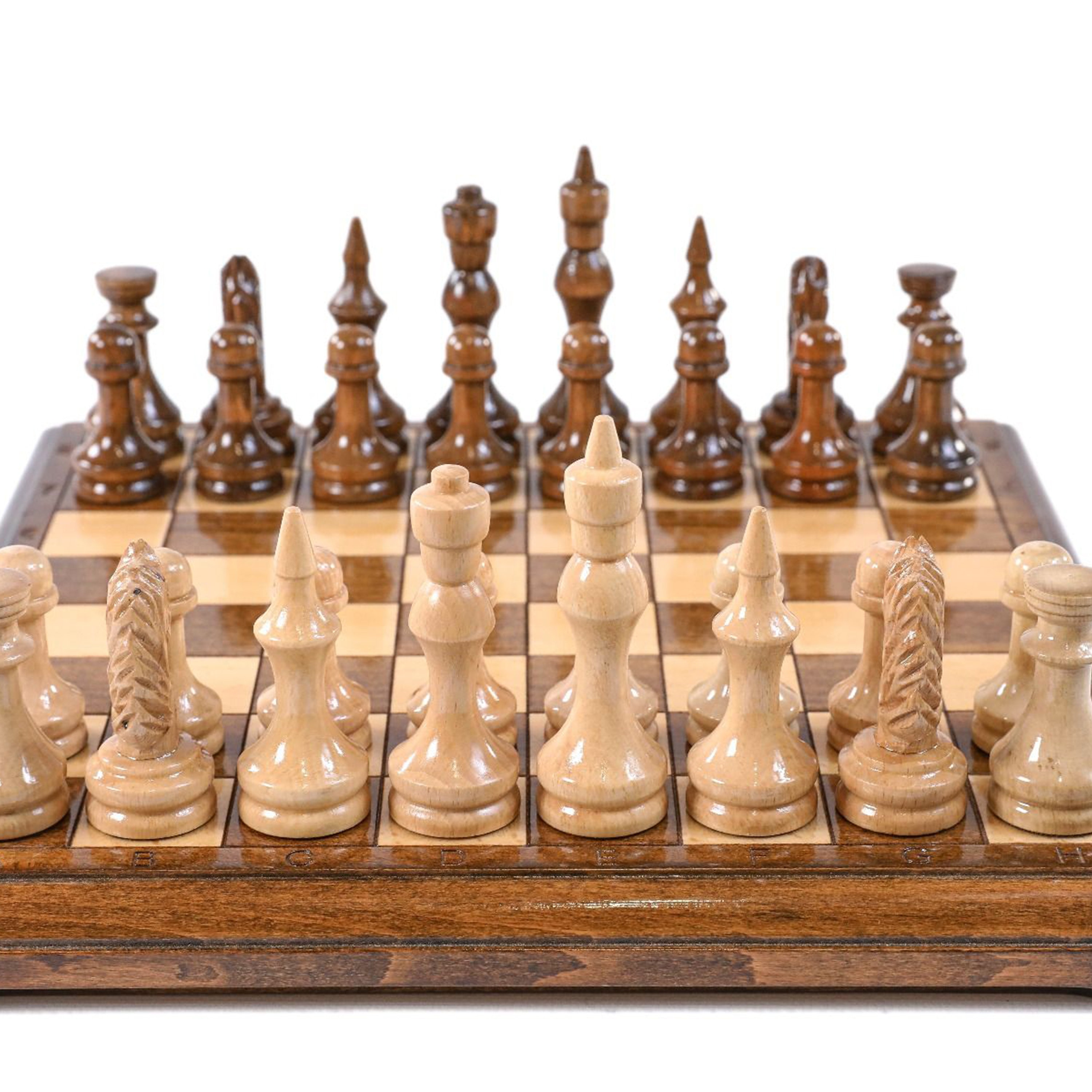 Square Chess Board, Wooden Chess Set / Personalized Gift / HANDMADE - Etsy
