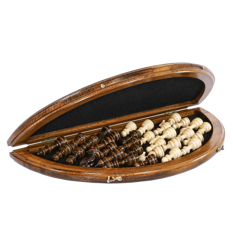 Handcrafted Wooden Circle Chess Set / PERSONALIZED - Etsy