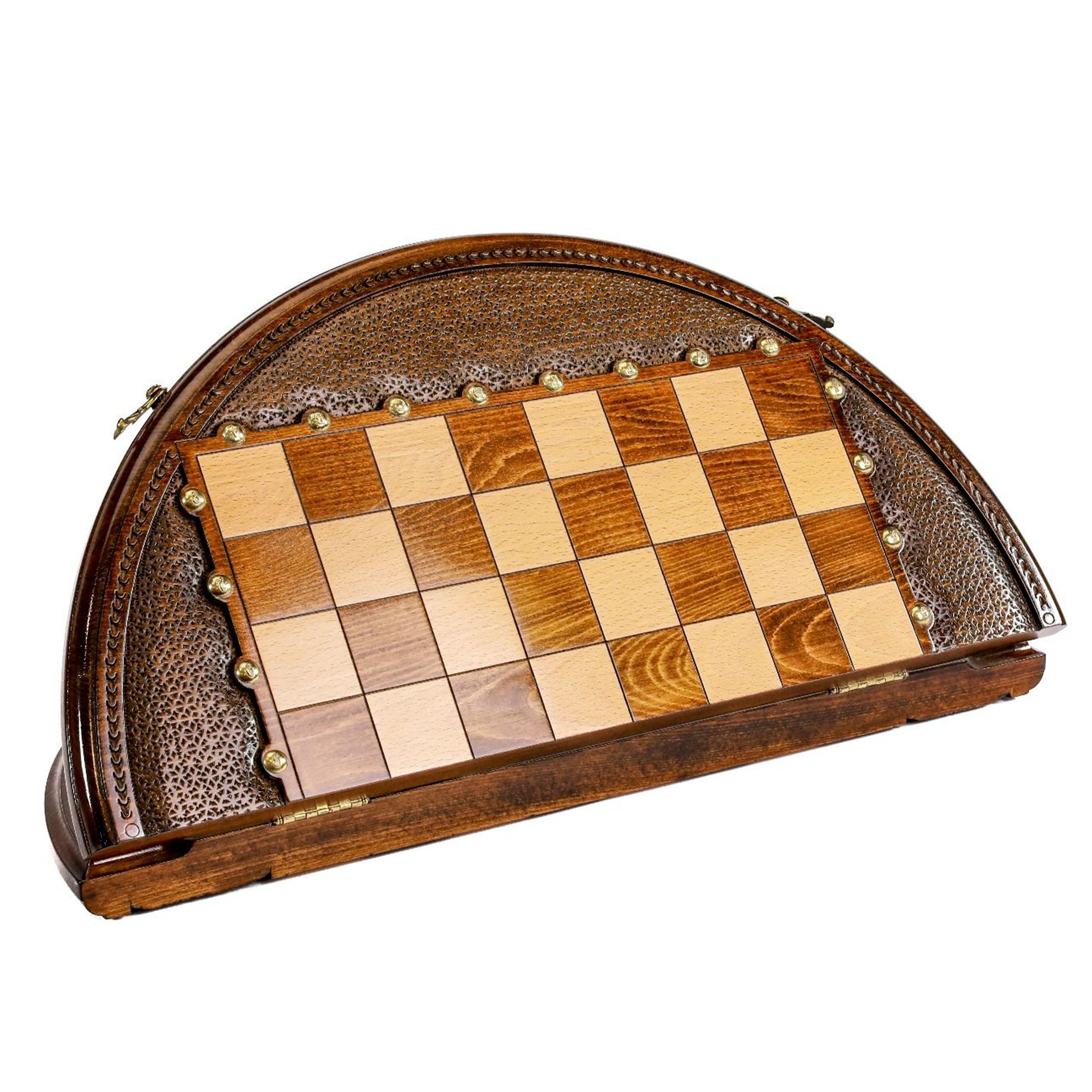 Handmade Wooden Circle Chess Set, Personalized Birthday Gift - Etsy